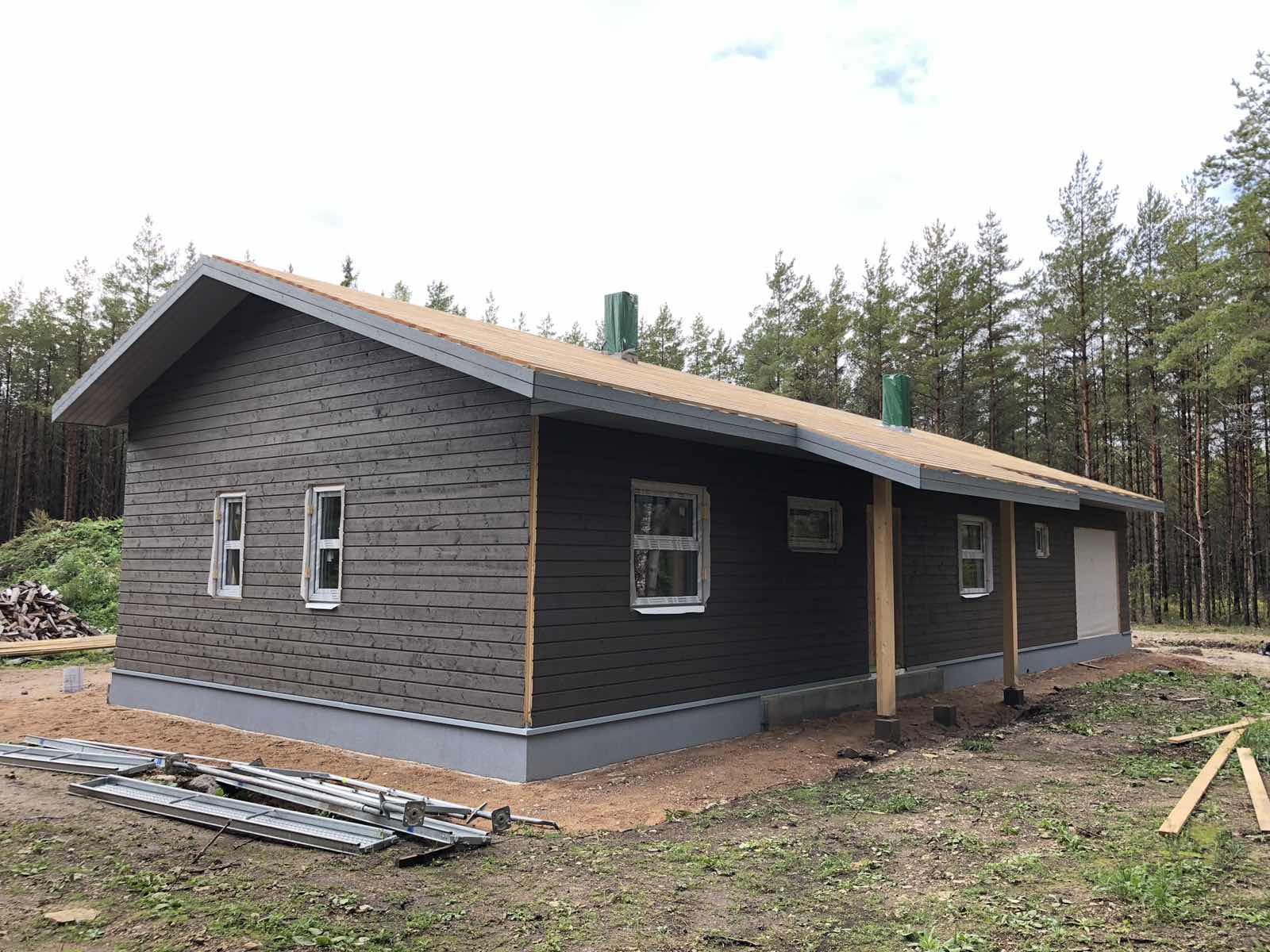 Elementmaja – Estonia Muhumaa EM108 - Norges Hus References ...