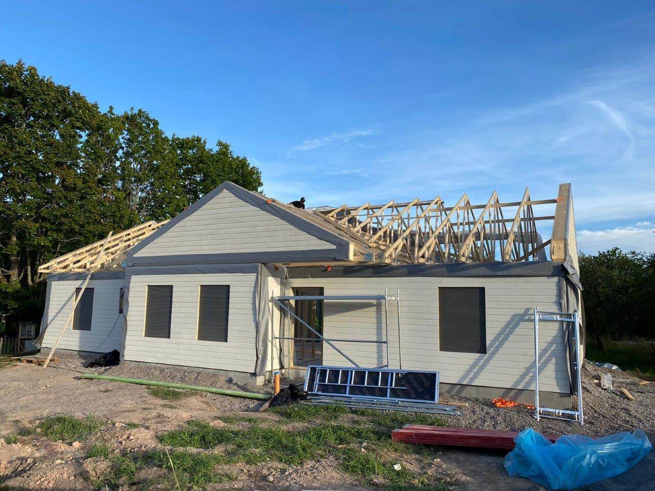 Elementhus – Sweden Stockholm – Prefab 180 - Norges Hus References ...