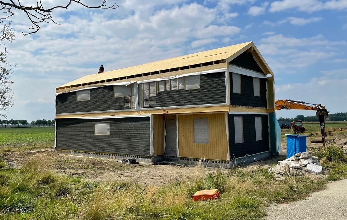 Prefabhuis – Netherlands – Nieuw – Vossemeer - Norges Hus References - Prefabricated Houses