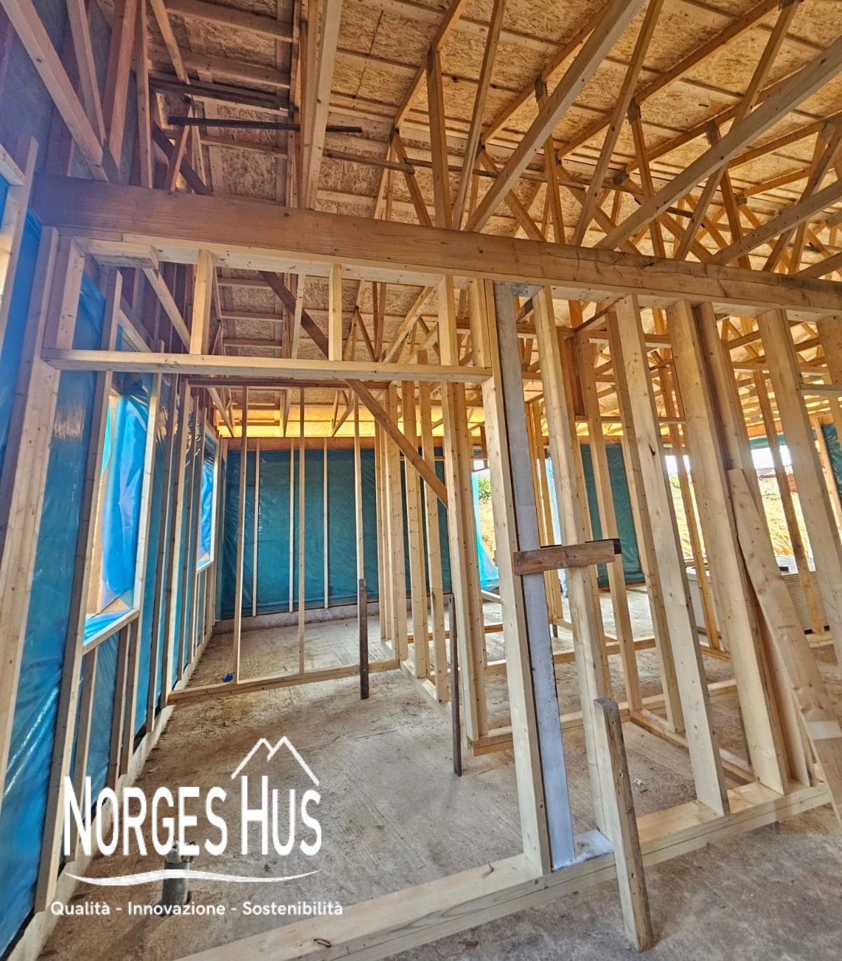 Casa Prefabbricata - Italy - Lombardia - Torrazza Coste - Norges Hus References - Prefabricated ...